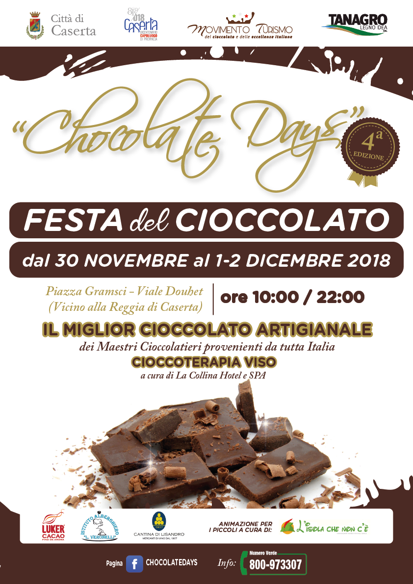 La Festa del Cioccolato Artigianale – Chocolate Days fa tappa a Caserta ...