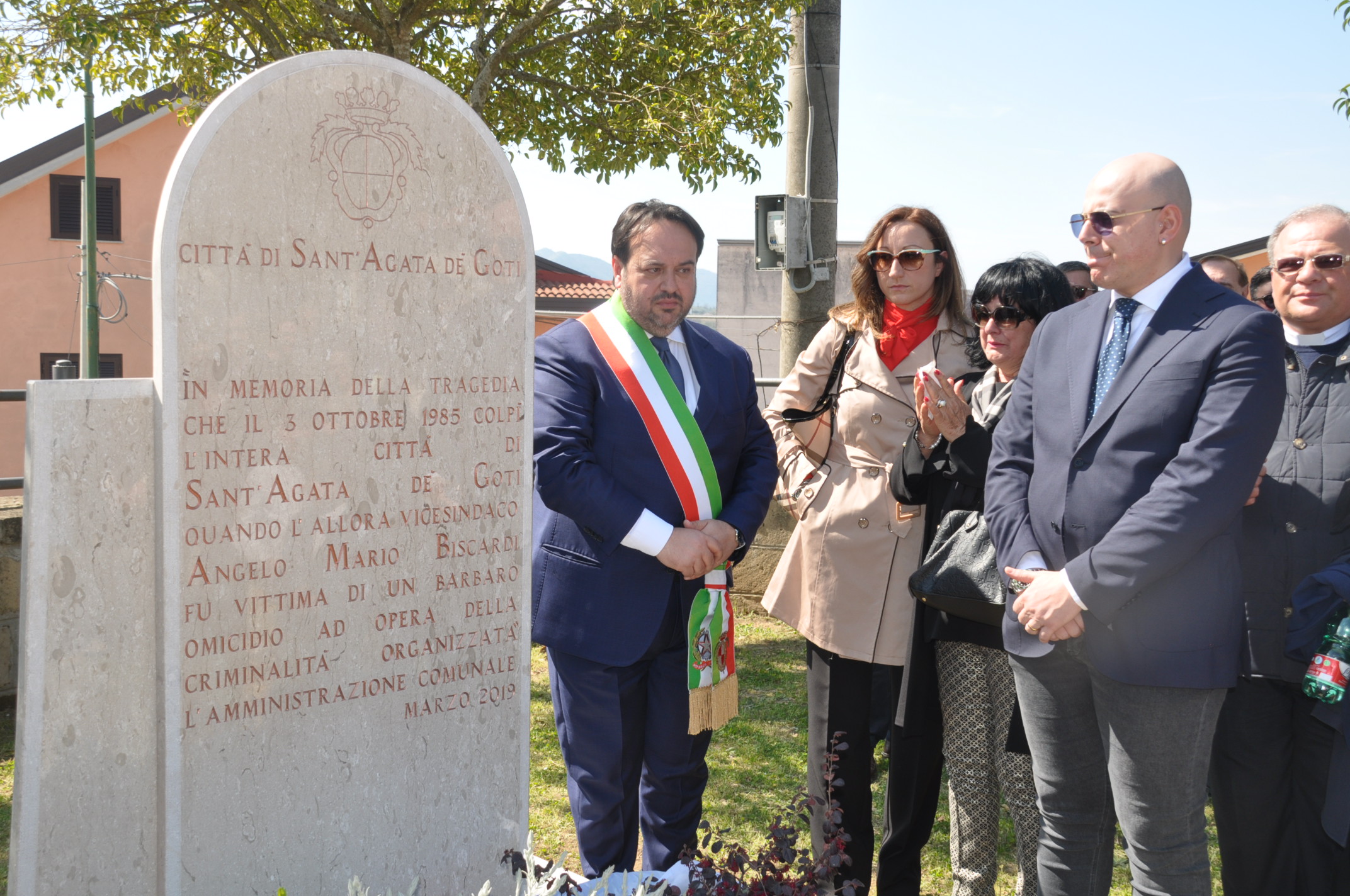 Sant’Agata de’ Goti, intitolata una piazza ad Angelo Mario Biscardi ...