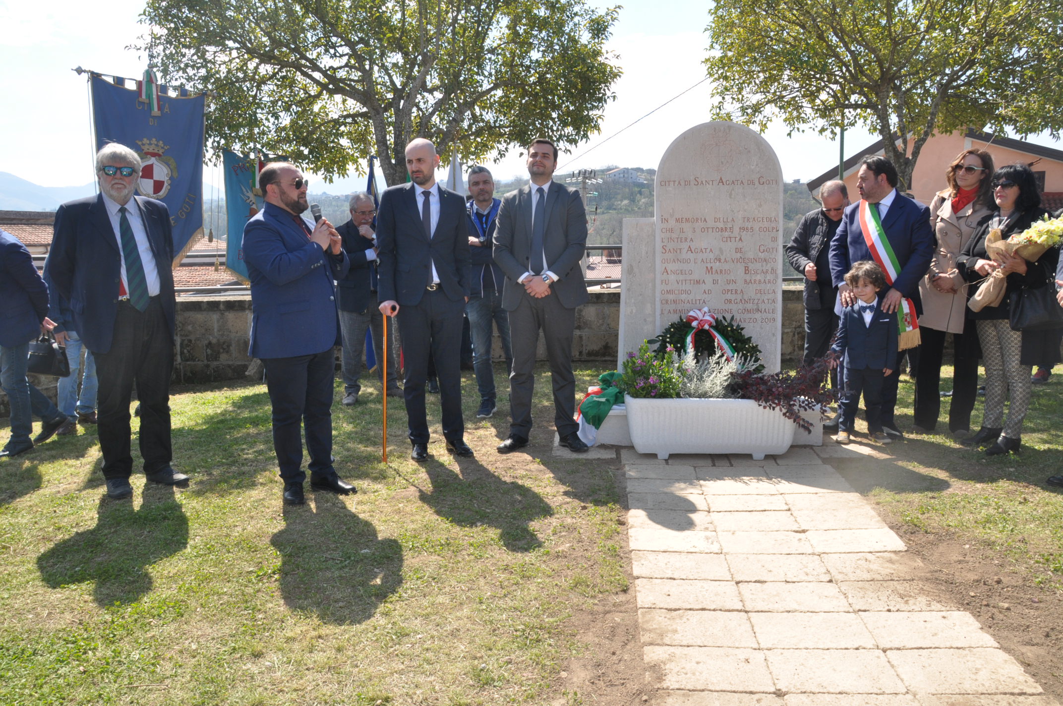 Sant’Agata de’ Goti, intitolata una piazza ad Angelo Mario Biscardi ...