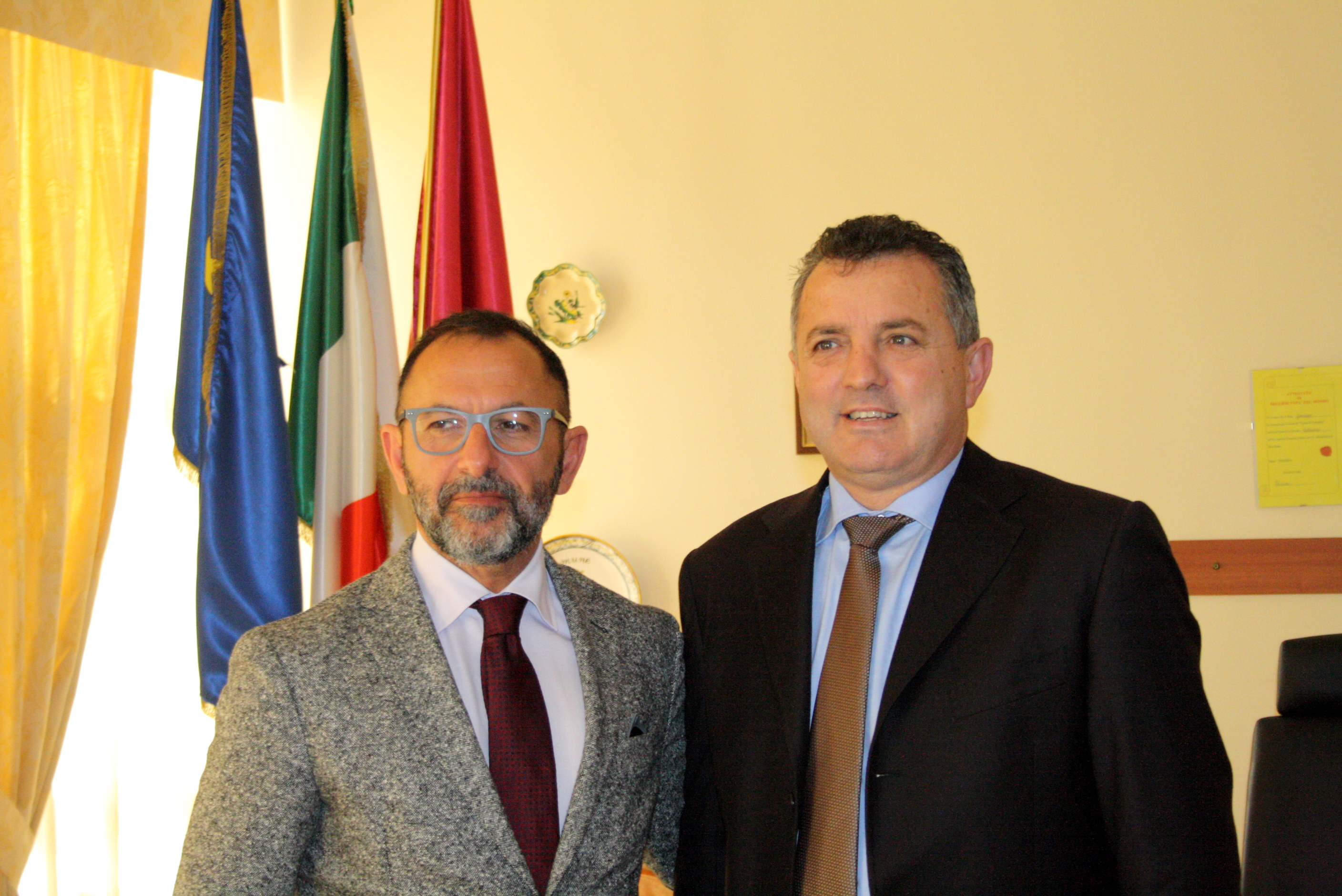 Bellassai lascia la Questura di Benevento: i saluti del Presidente ...