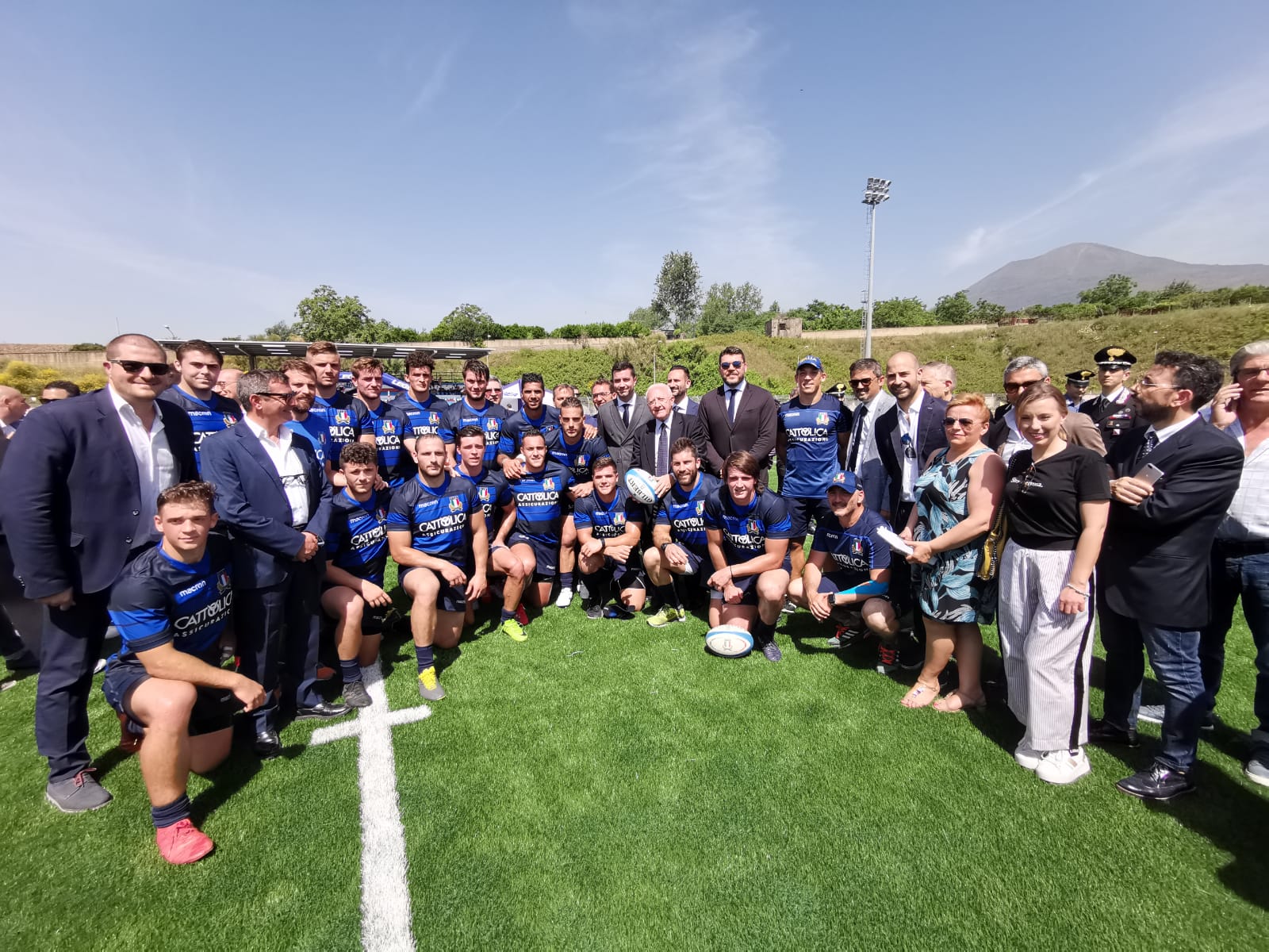 Universiade, inaugurato il campo di rugby di Boscotrecase – Vivi Campania