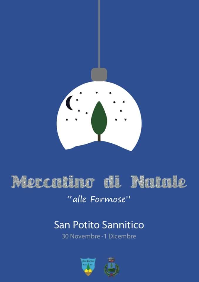 Torna il ‘Mercatino di Natale’ a San Potito Sannitico – Vivi Campania
