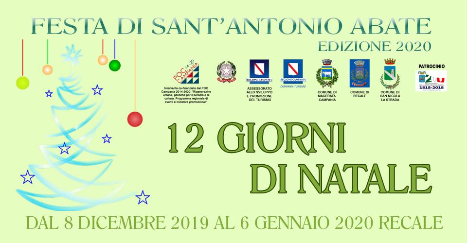 “Dodici giorni a Natale”, domani sera a Recale lo “Spettacolo di ...