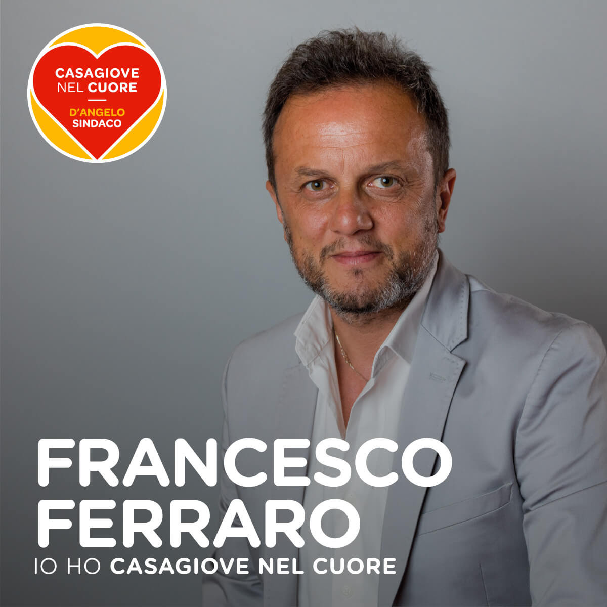 Casagiove nel Cuore, Francesco Ferraro con D’Angelo sindaco: “I ...