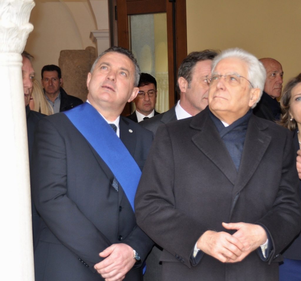 Il presidente Di Maria scrive a Mattarella ad un anno dalla visita in ...