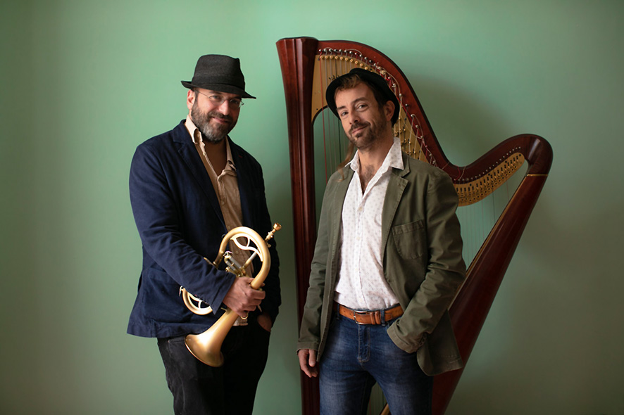 Grass ‘n Wood live, la tromba di Ciro Riccardi e l’arpa di Gianluca ...