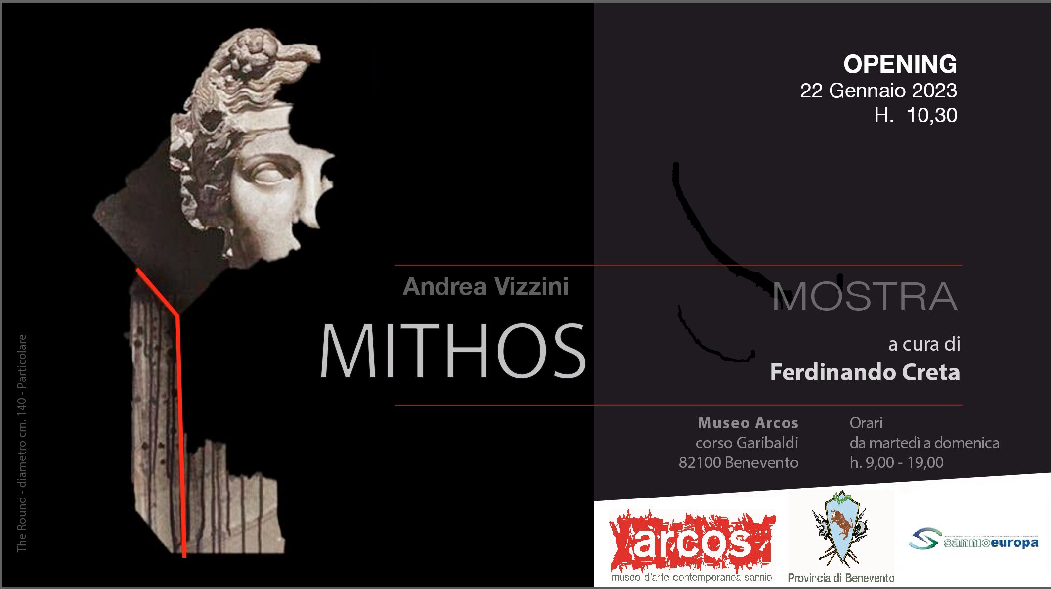 Mythos, mostra personale al Museo Arcos di Andrea Vizzini – Vivi Campania